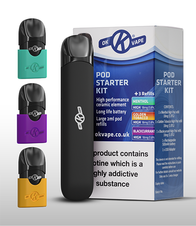 OK Pod | E Cigs, Vape Kits & E liquids | OK Vape